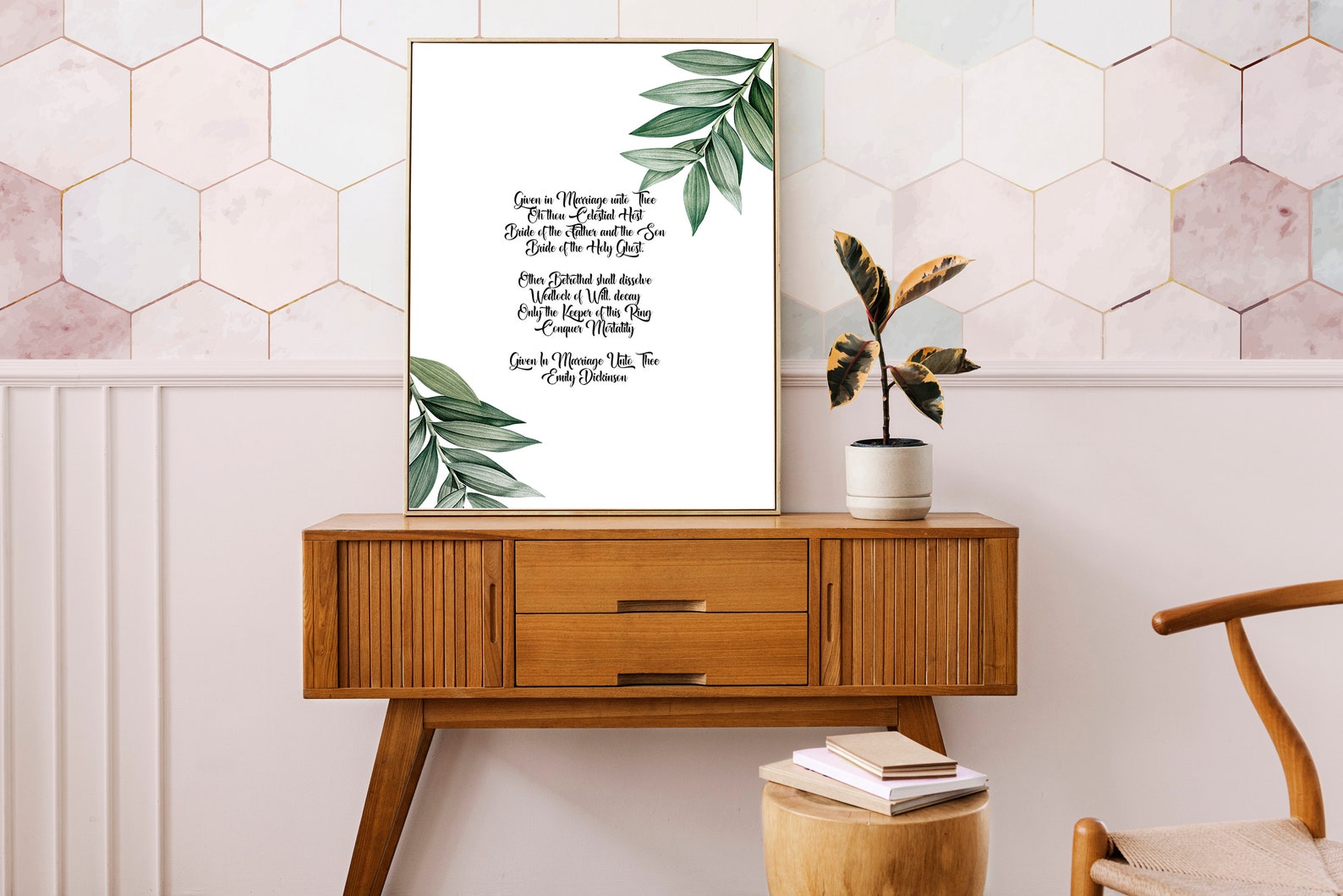 Poem Printable Emily Dickinson Poem Quotes Print Poetry - Etsy