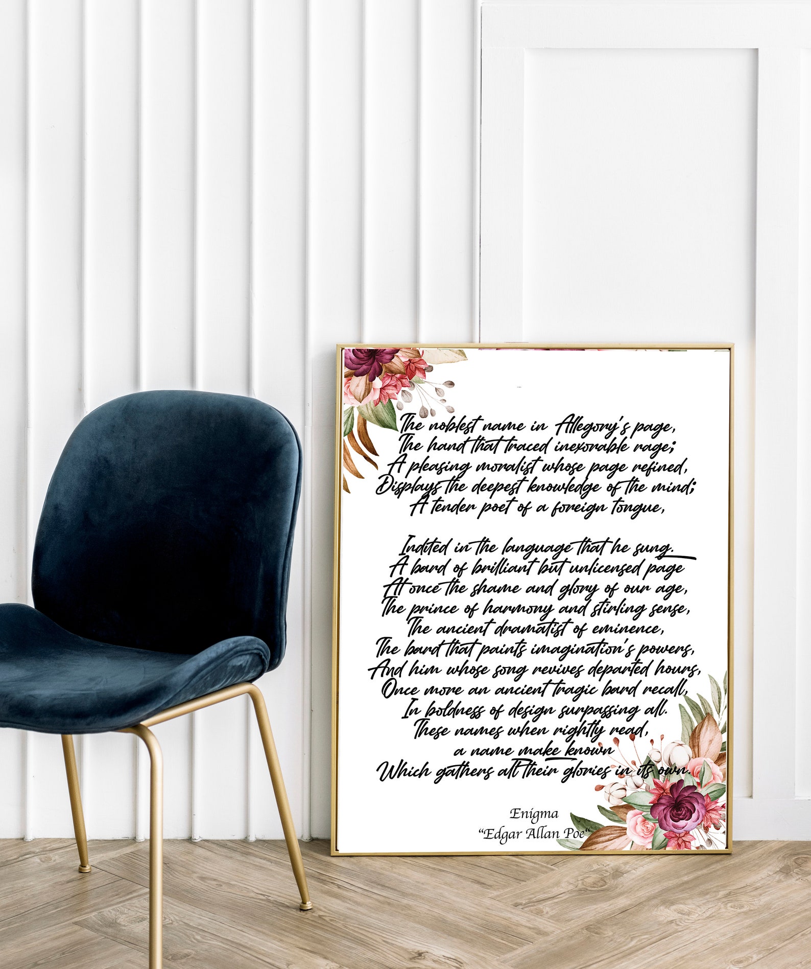 Poem Printable, Edgar Allan Poe, Enigma, Poem Quotes Print, Poetry ...