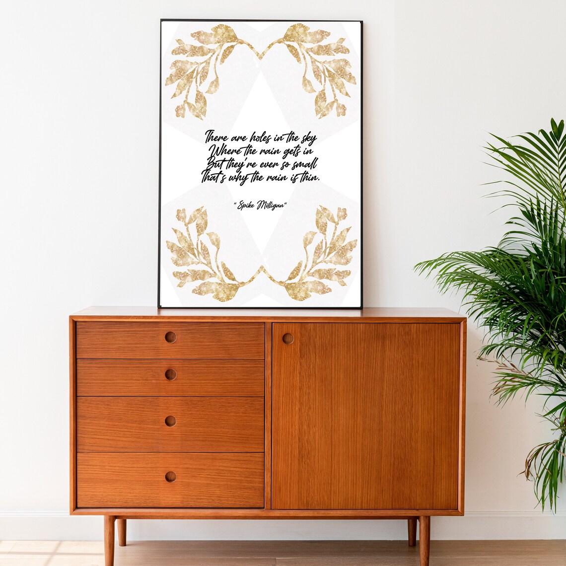 Poem Printable Spike Milligan Rain Poem Print Poem Quotes - Etsy