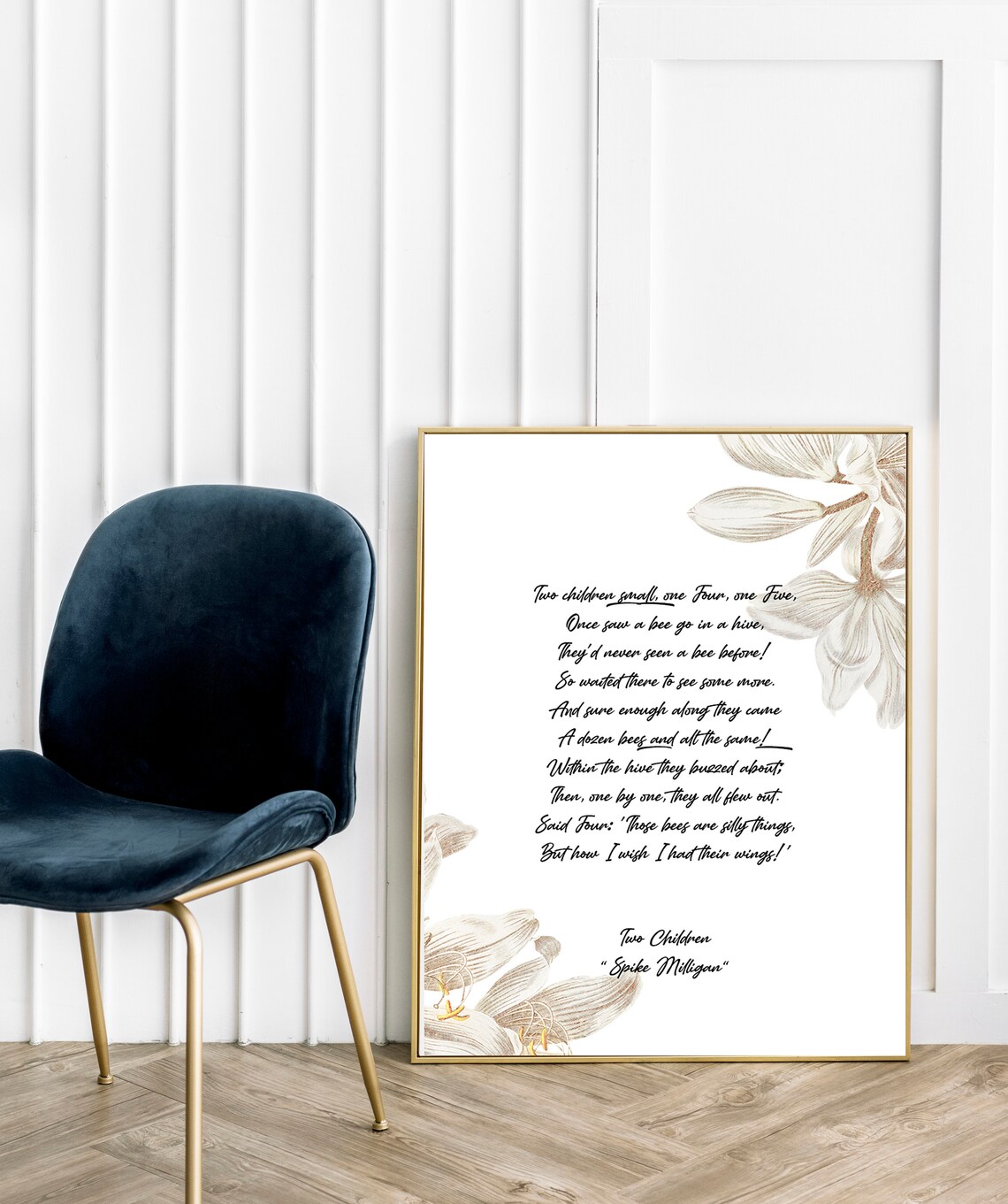 Poem Printable, Spike Milligan, Two Children, Poem Quotes Print, Poetry ...