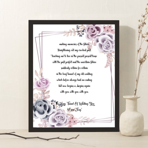 Poem Printable Erica Jong Poetry Printable Poetry Quote - Etsy