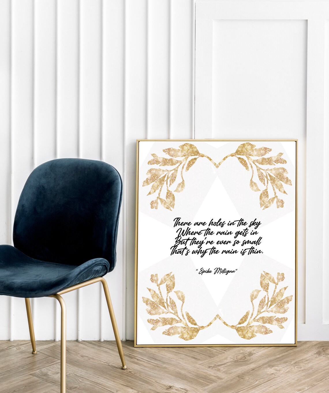 Poem Printable Spike Milligan Rain Poem Print Poem Quotes - Etsy