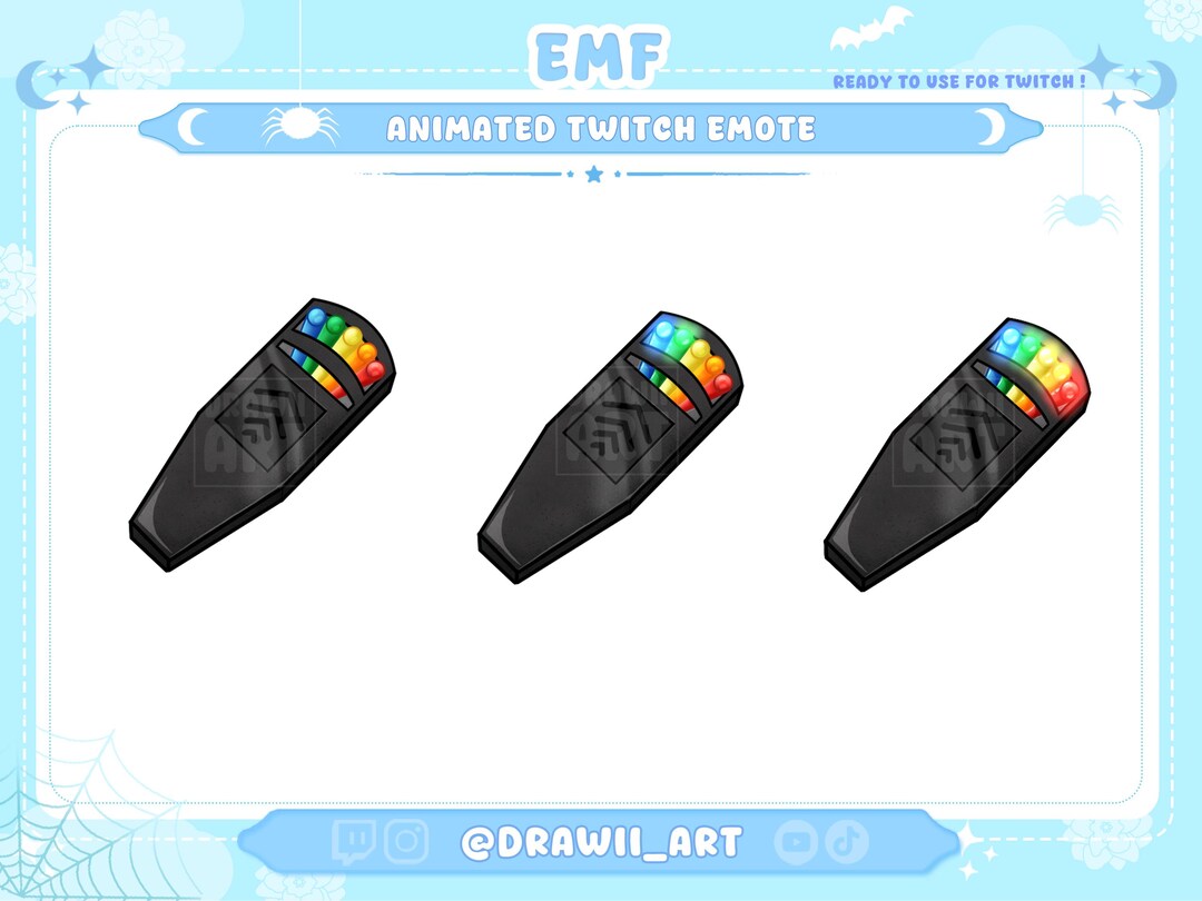 EMF Phasmophobia | Animated Emote | Twitch Emotes | Discord | Youtube ...