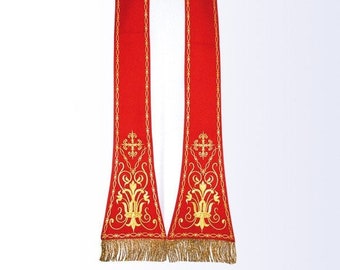 Navy Satin Graduation Stole for Adults Grad Sash Choir or Clergy Stoles ...