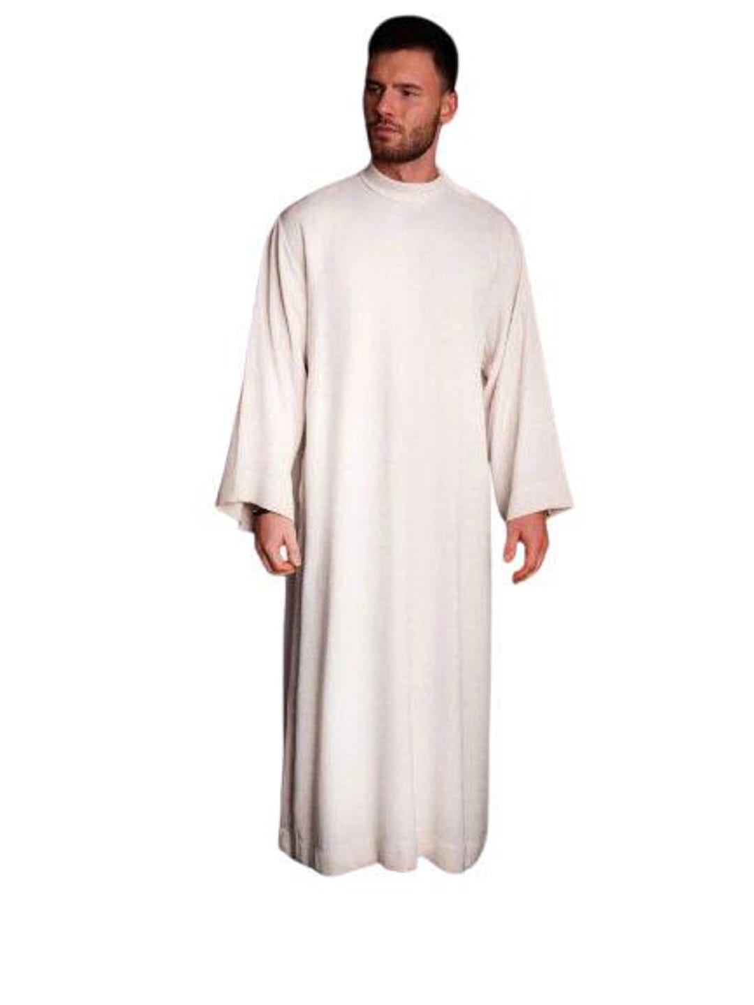 Priest Alb White, Linen, Natural Weave - Linen (H6) - Etsy