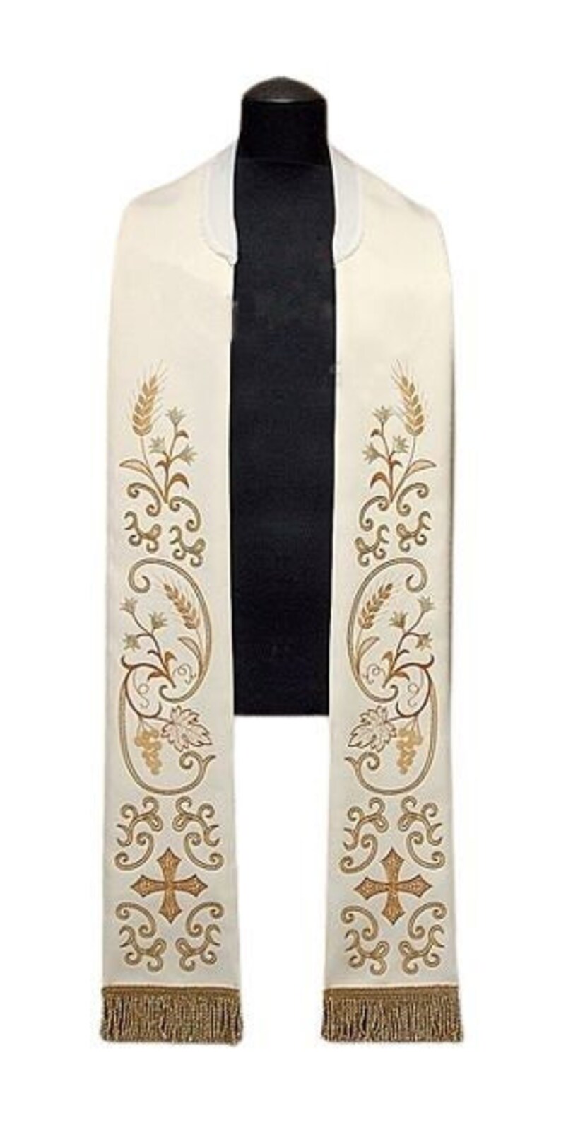 Embroidered Eucharistic Stole (34) - Etsy