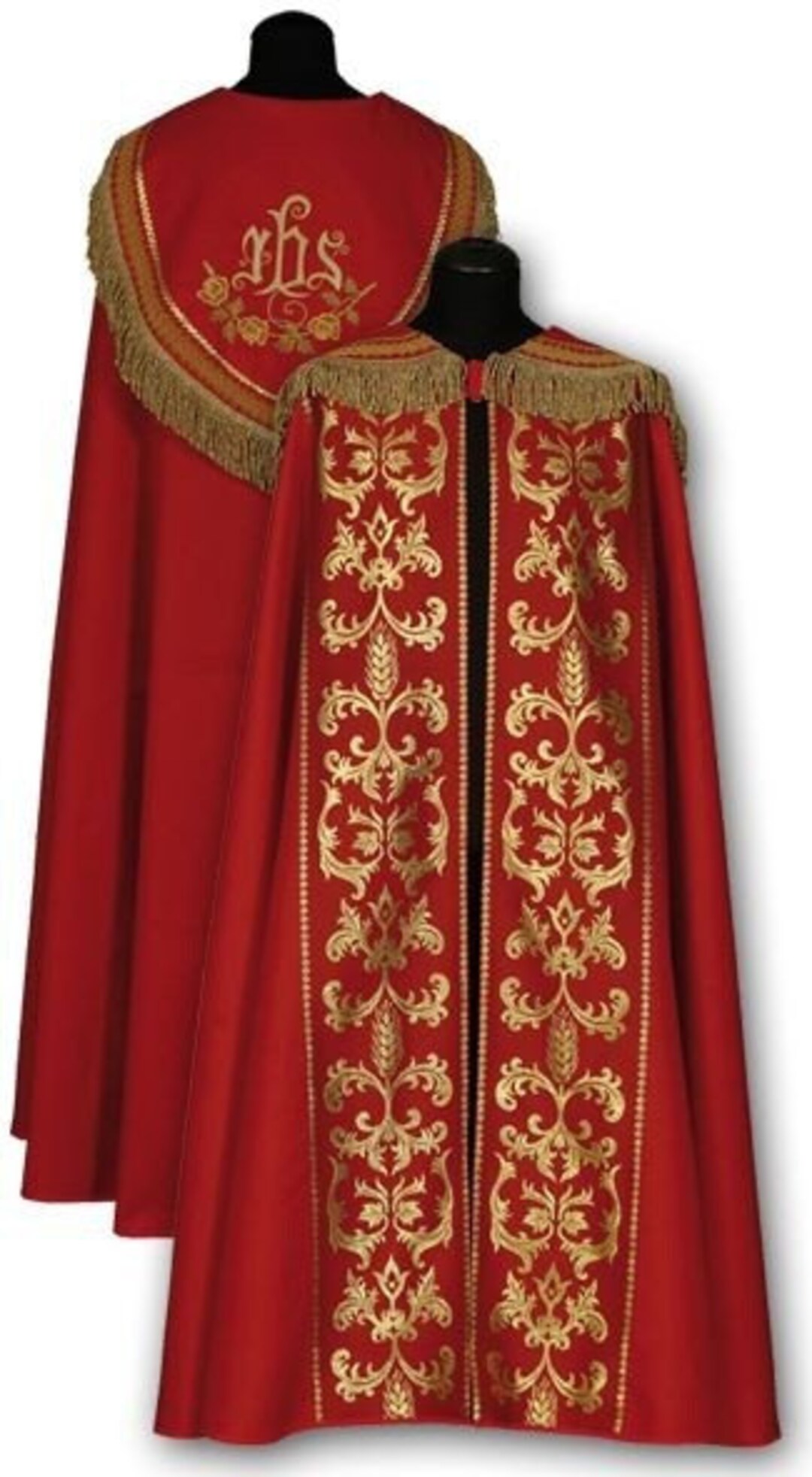 Red Cope + Gold Belts - Etsy