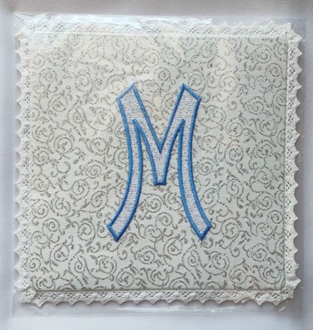 Chalice Pall Embroidered Marian Pattern M (7) - Etsy