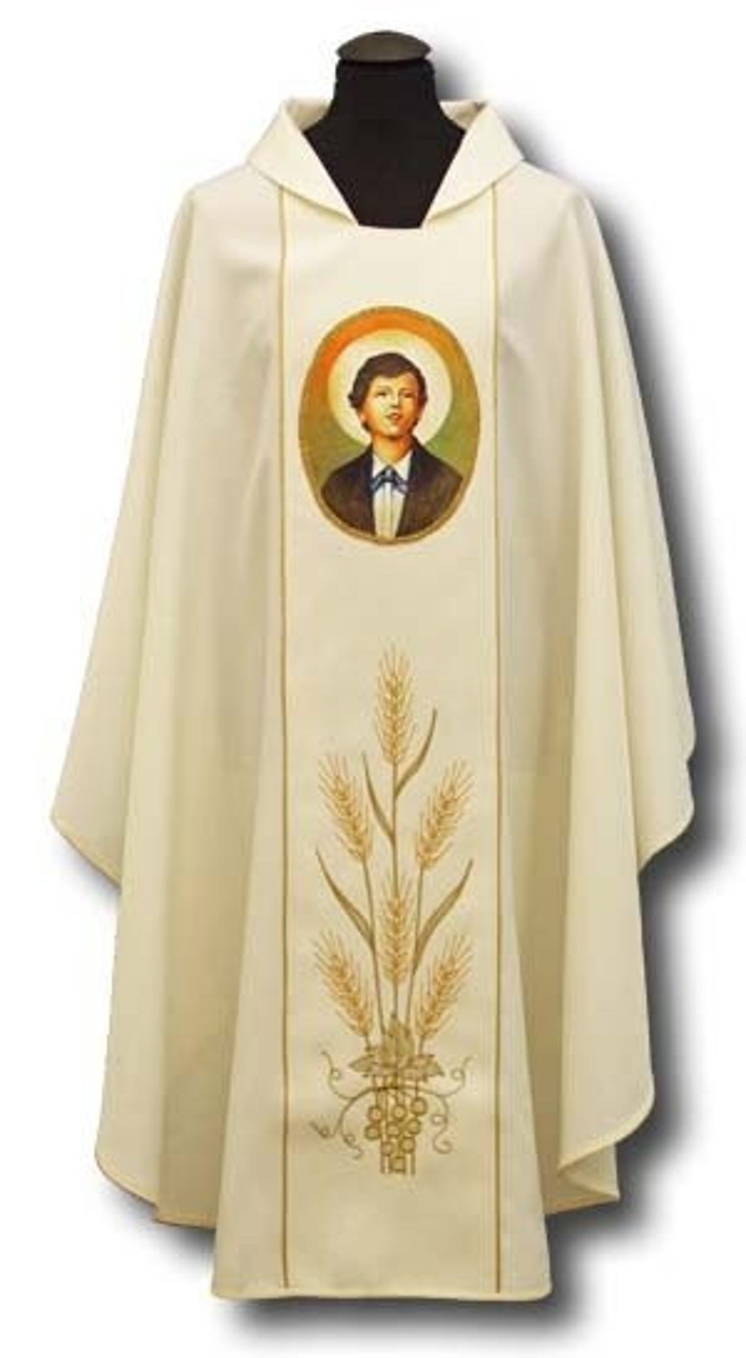 Chasuble of St. Dominic - Painted Icon - Etsy