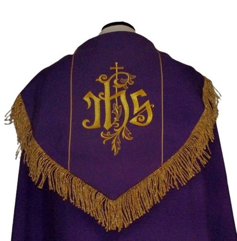 Embroidered Cope Ihs liturgical Colors - Etsy