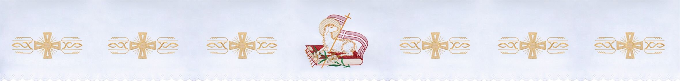 Easter Altar Cloth Embroidered Lamb - Etsy