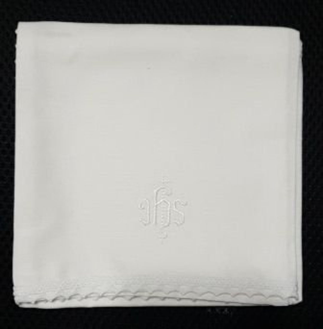 Corporal White Ihs Gothic Pattern - 100% Cotton - Etsy