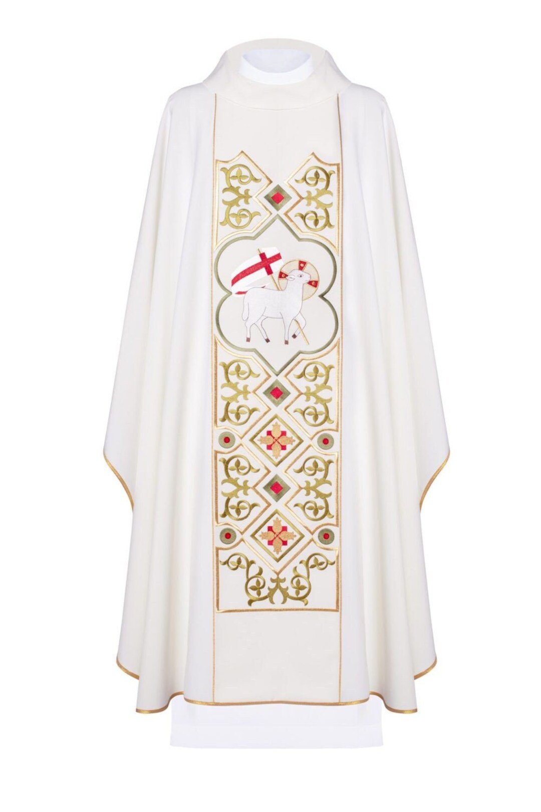 Embroidered Chasuble With the Motif of the Lamb - Agnus Dei - Etsy
