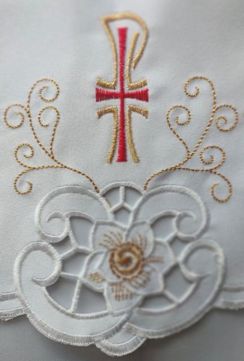 Embroidered Altar Cloth - Eucharistic Pattern (220) - Etsy