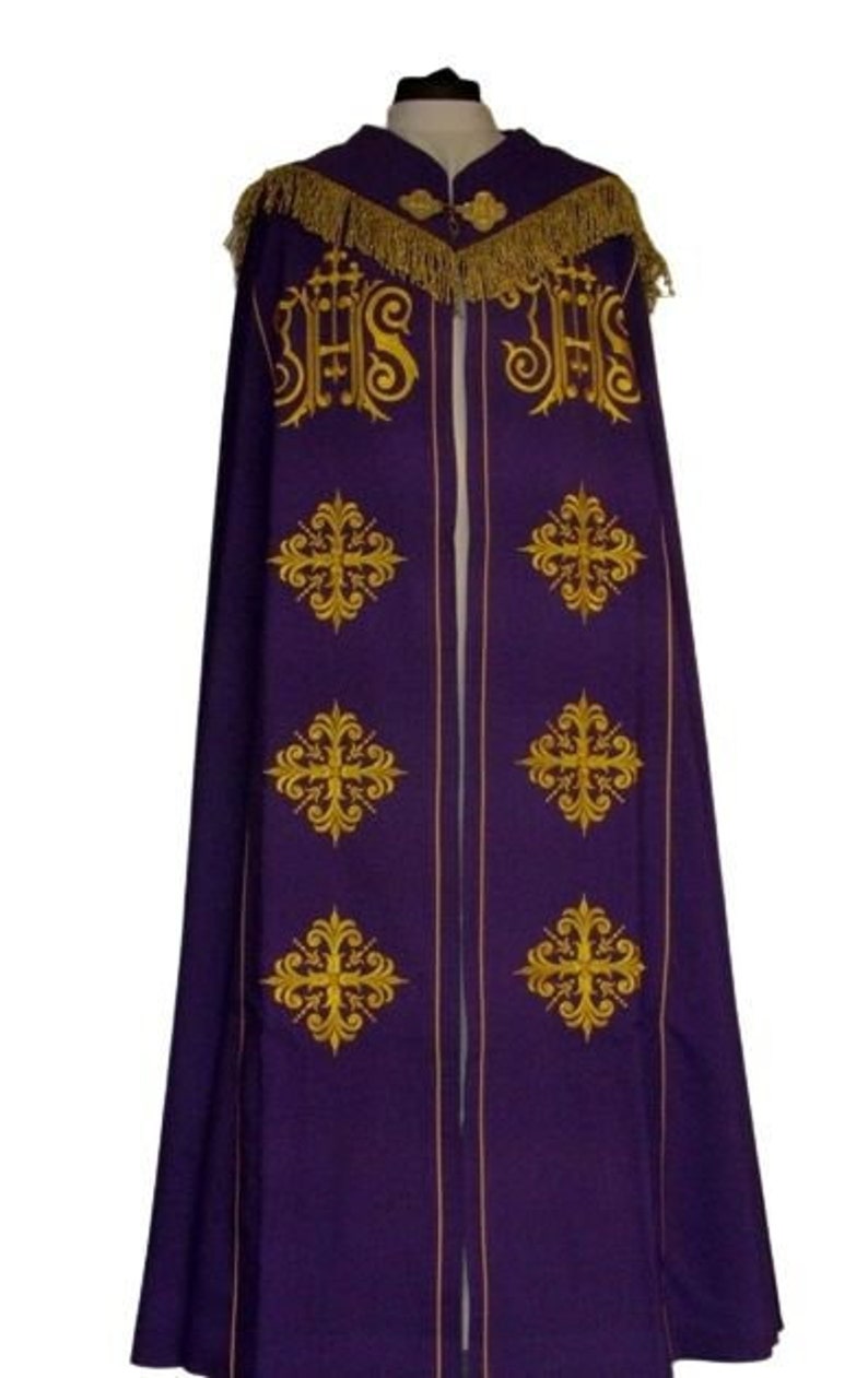 Embroidered Cope - Ihs (liturgical Colors) - Etsy