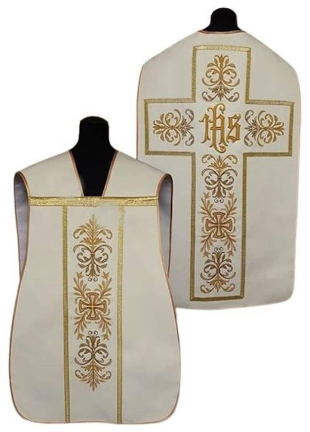 Roman Chasuble Ihs Liturgical Colors (44) - Etsy