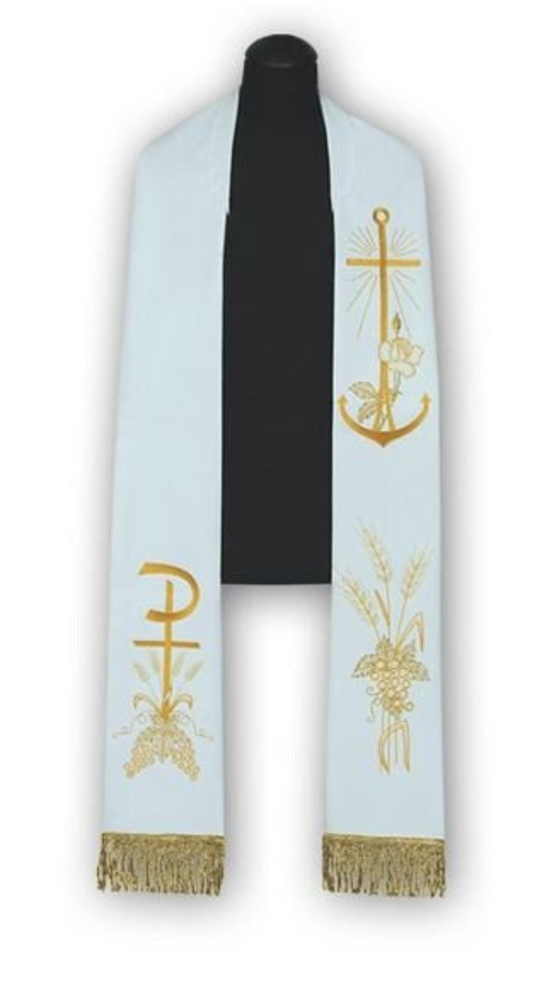 Priest's Stole - Embroidered - Etsy