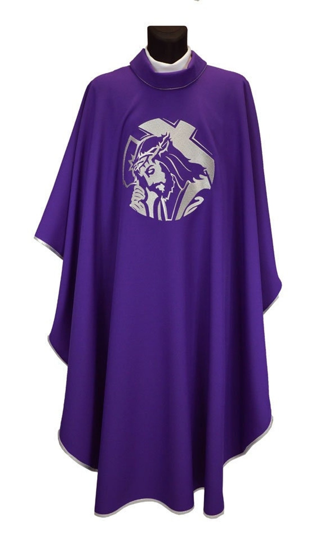 Chasuble of Purple Jesus - Etsy