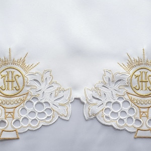 Embroidered Altar Cloth - Eucharistic Pattern (100) - Etsy