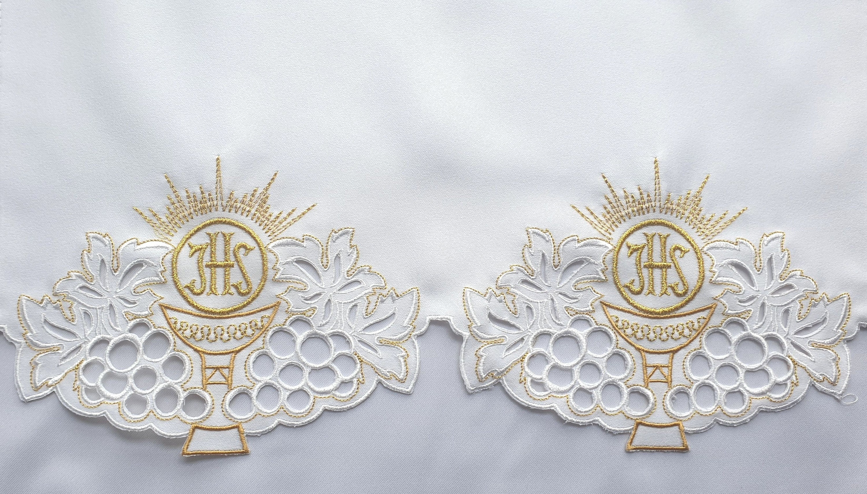 Embroidered Altar Cloth - Eucharistic Pattern (100) - Etsy