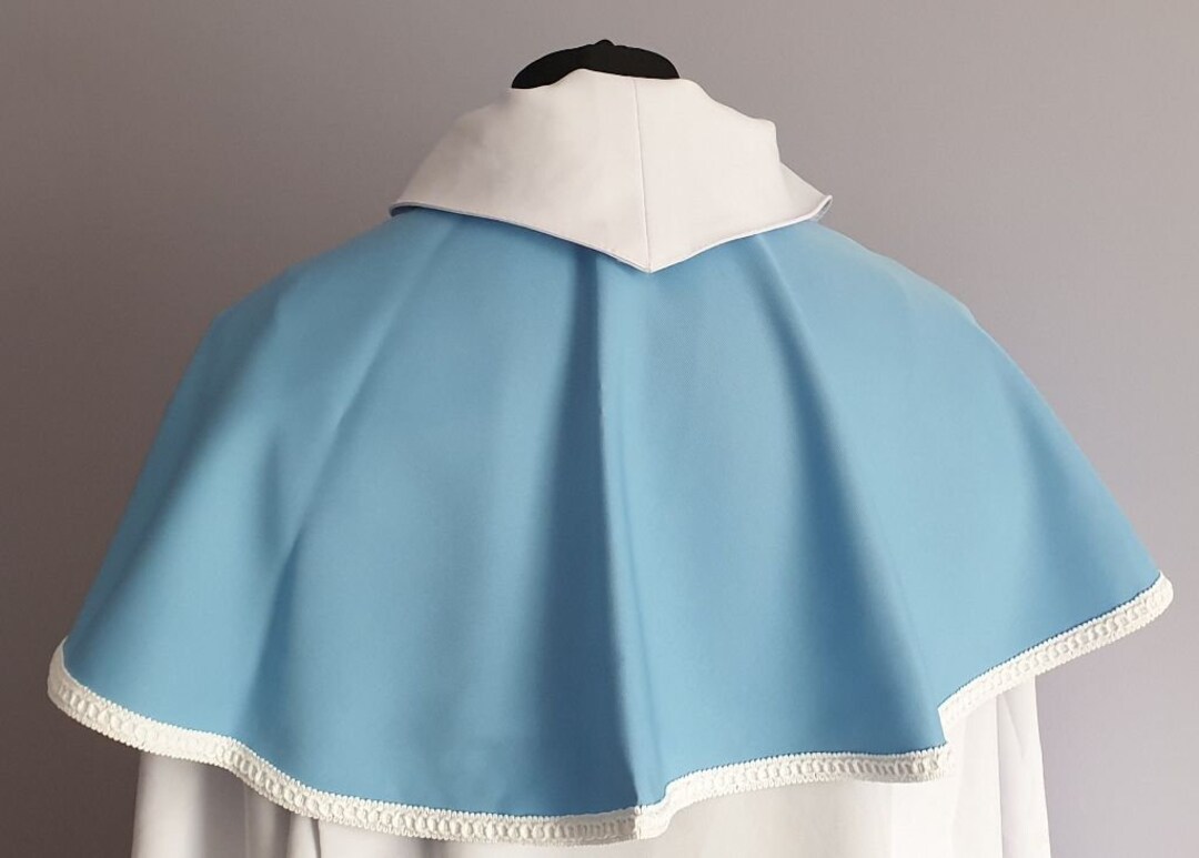 Marian Blue Altar Server Cloak / Hood - Etsy