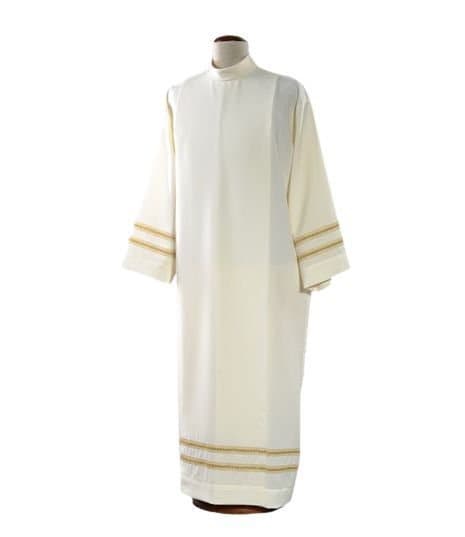 Priest Alb White With Gold Mesh (21) - Etsy