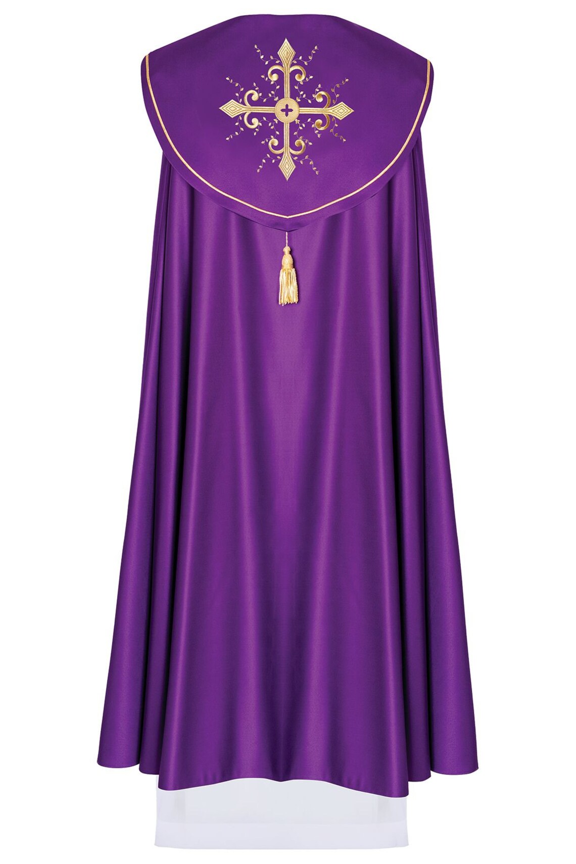 Liturgical Cope Embroidered Cross - Purple (40) - Etsy
