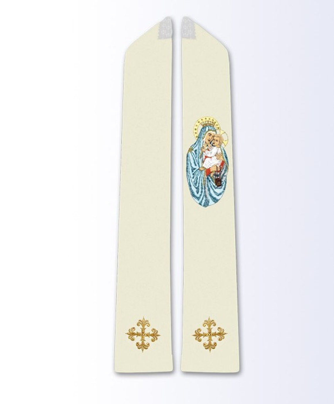 Stole With Image of Our Lady of the Scapular - Etsy