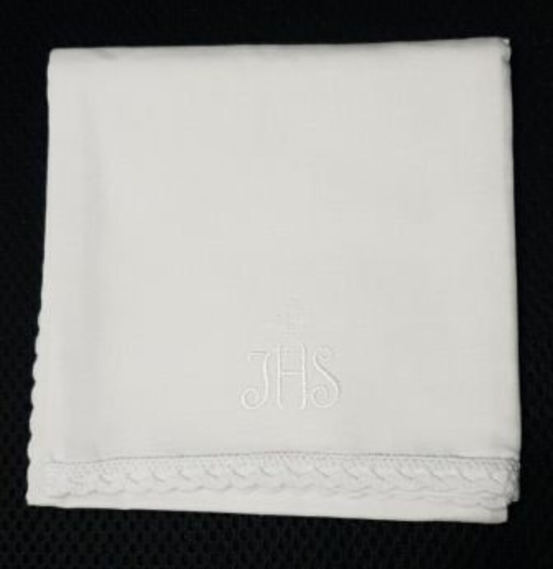 White Ihs Corporal With Cross - 100% Cotton - Etsy