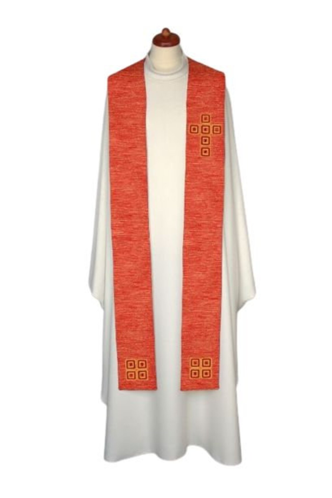Embroidered Stole, Decorated With Stones - Liturgical Colors (6) - Etsy