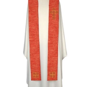 Embroidered Stole, Decorated With Stones - Liturgical Colors (6) - Etsy