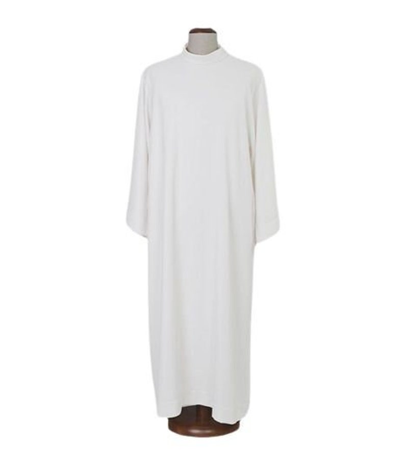 Linen-blend Priest Alb, Straight Cut (35) - Etsy
