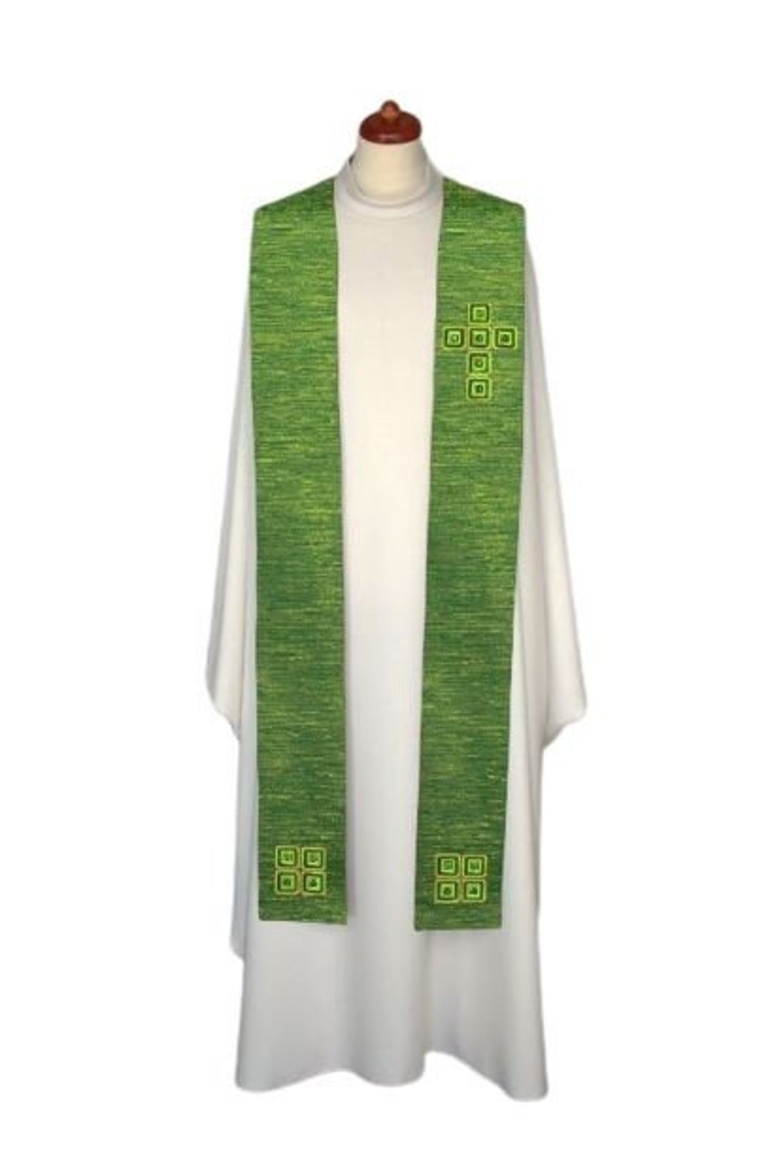 Embroidered Stole, Decorated With Stones - Liturgical Colors (6) - Etsy