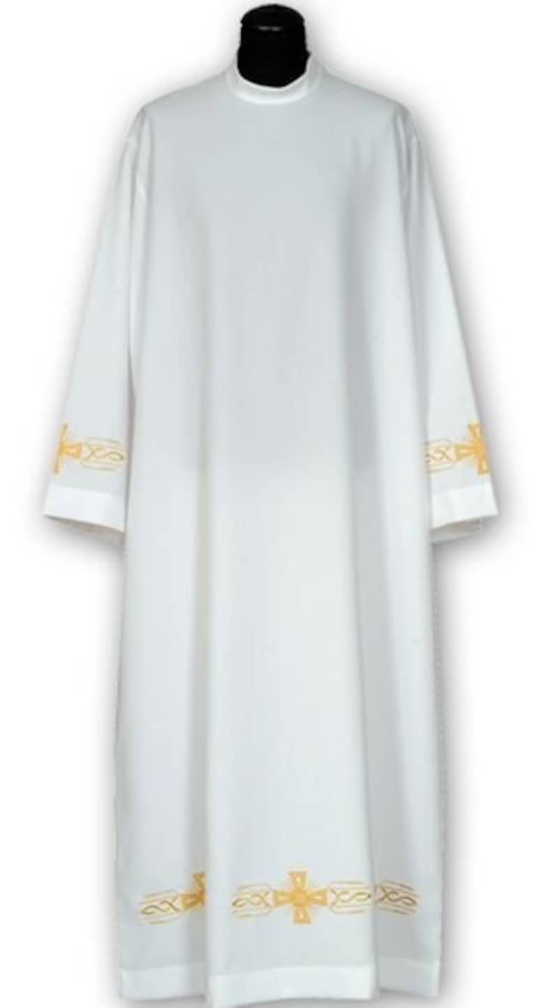 Embroidered Priest Alb (9) - Etsy