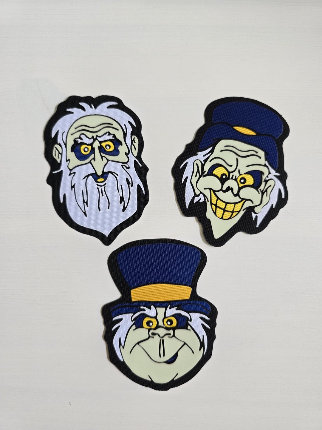 Hitchhiking Ghosts Iron-on Patches, Glow-in-the-dark Patches - Etsy