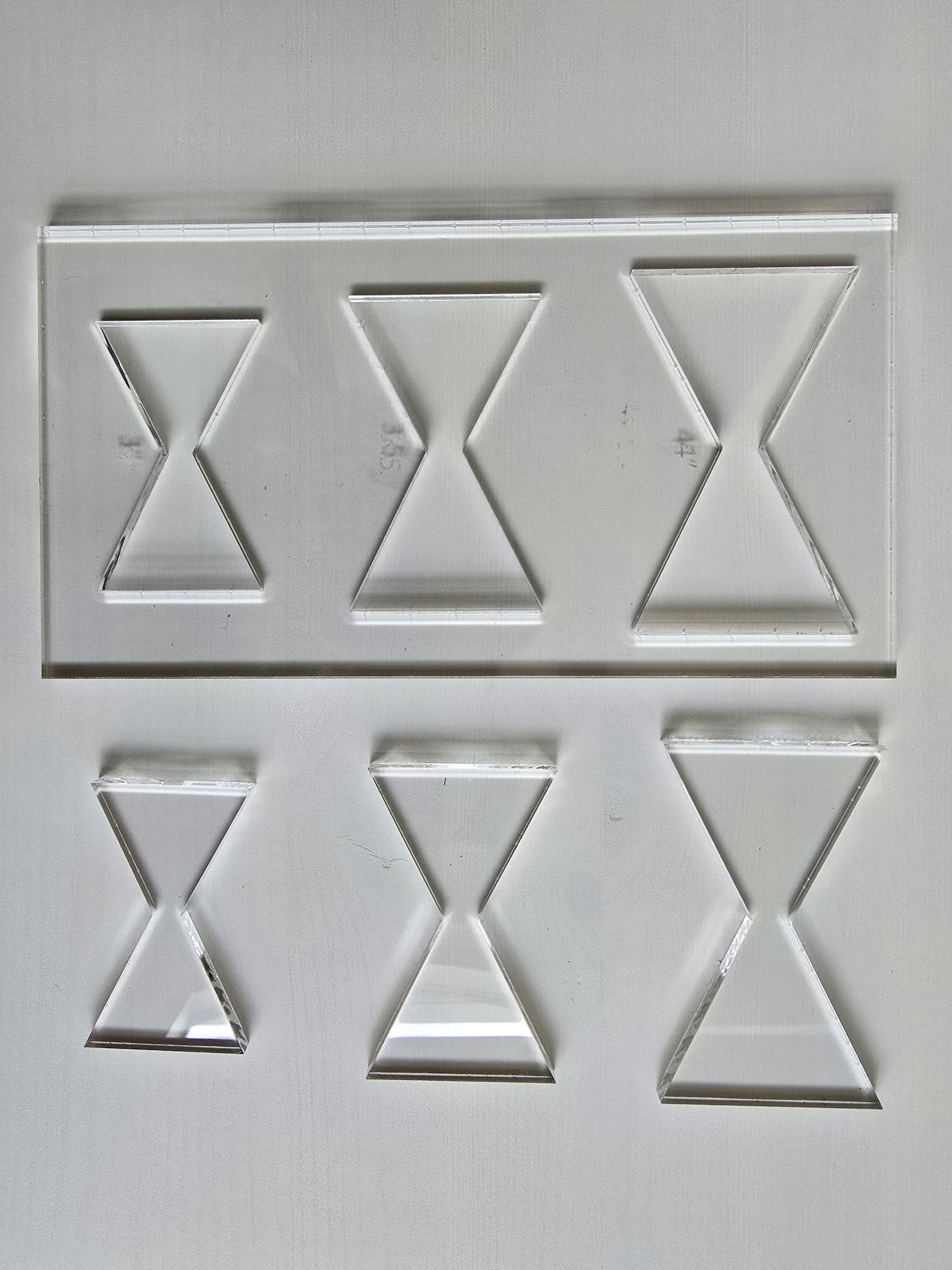 Acrylic Bowtie Router Template: Woodworking Inlay Stencil - Etsy