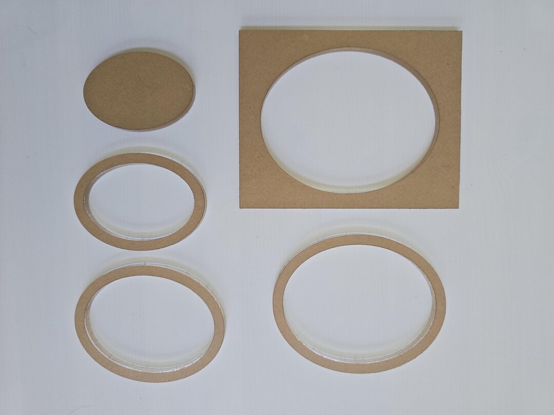 Acrylic Oval Template, Router Template, Router Stencil, Oval Router ...