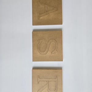 Acrylic Alphabet Router Template: Woodworking Stencil - Etsy