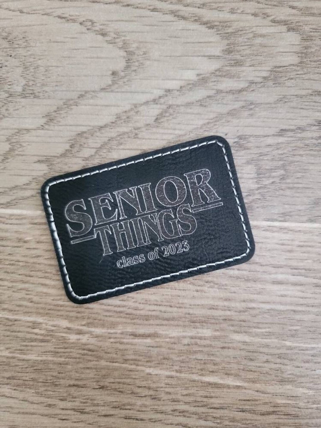 Custom Engraved Adhesive Patch Class of 2023 Stranger Things Patch - Etsy