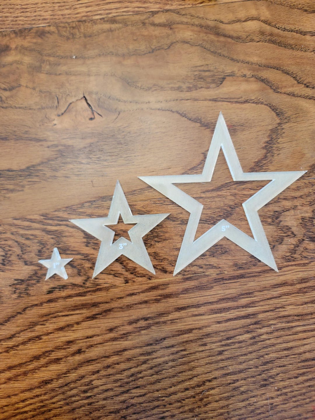Acrylic Star Router Template: Woodworking Stencil (1/4" Thick) - Etsy