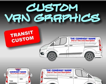 Ford Transit Custom Stickers - Etsy UK
