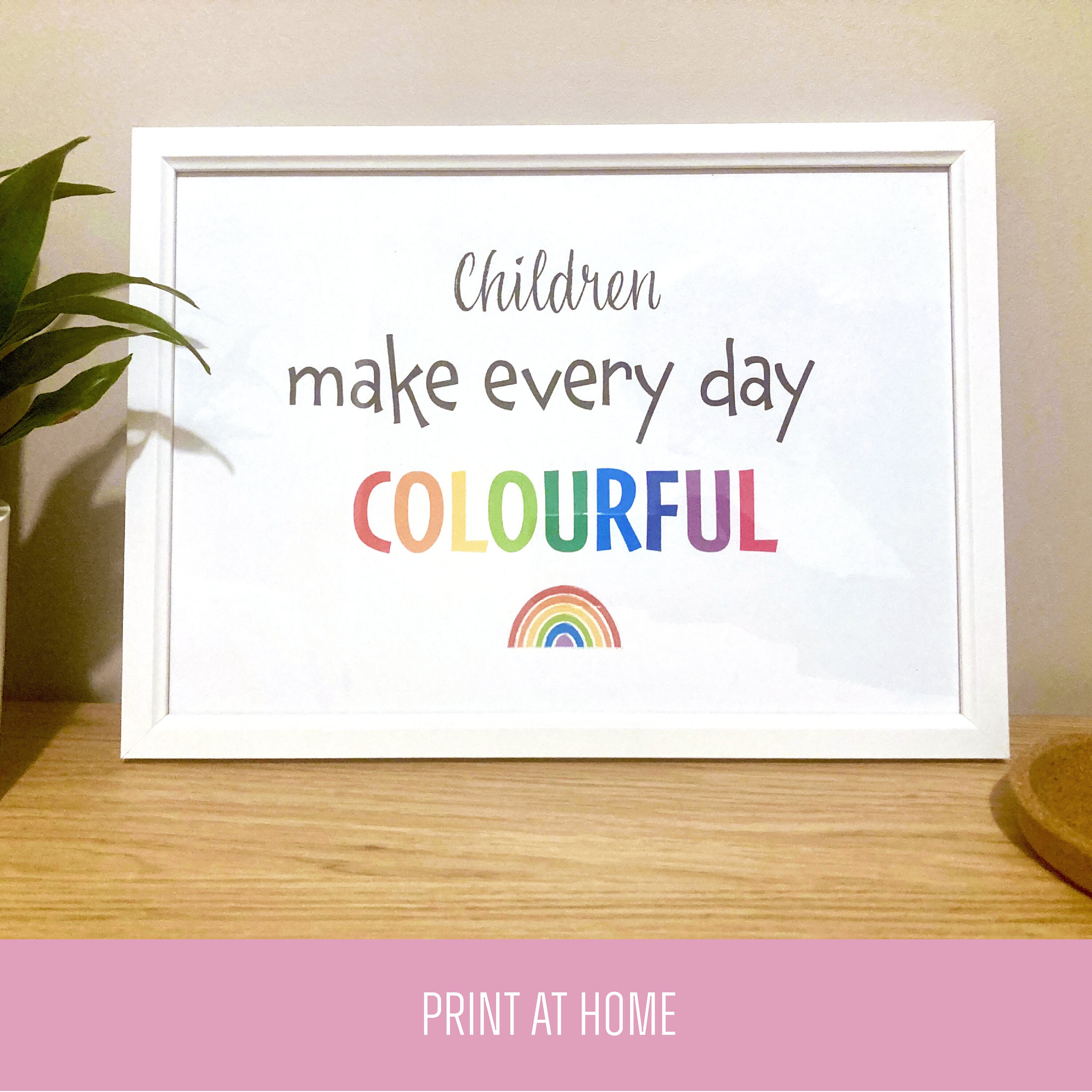 Classroom Rainbow Poster - Etsy