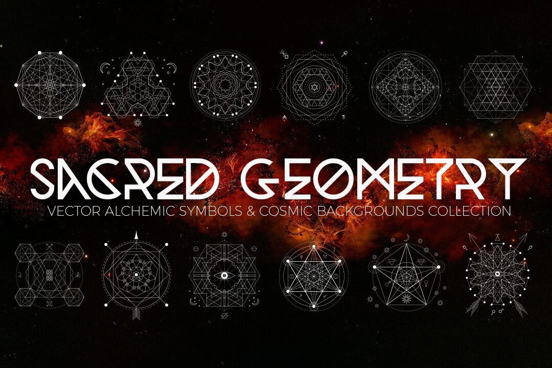 Vector Sacred Geometry Set - Etsy