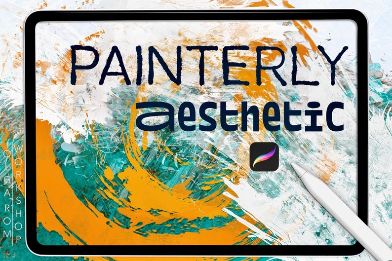 Painterly Aesthetic Procreate Bundle - Etsy