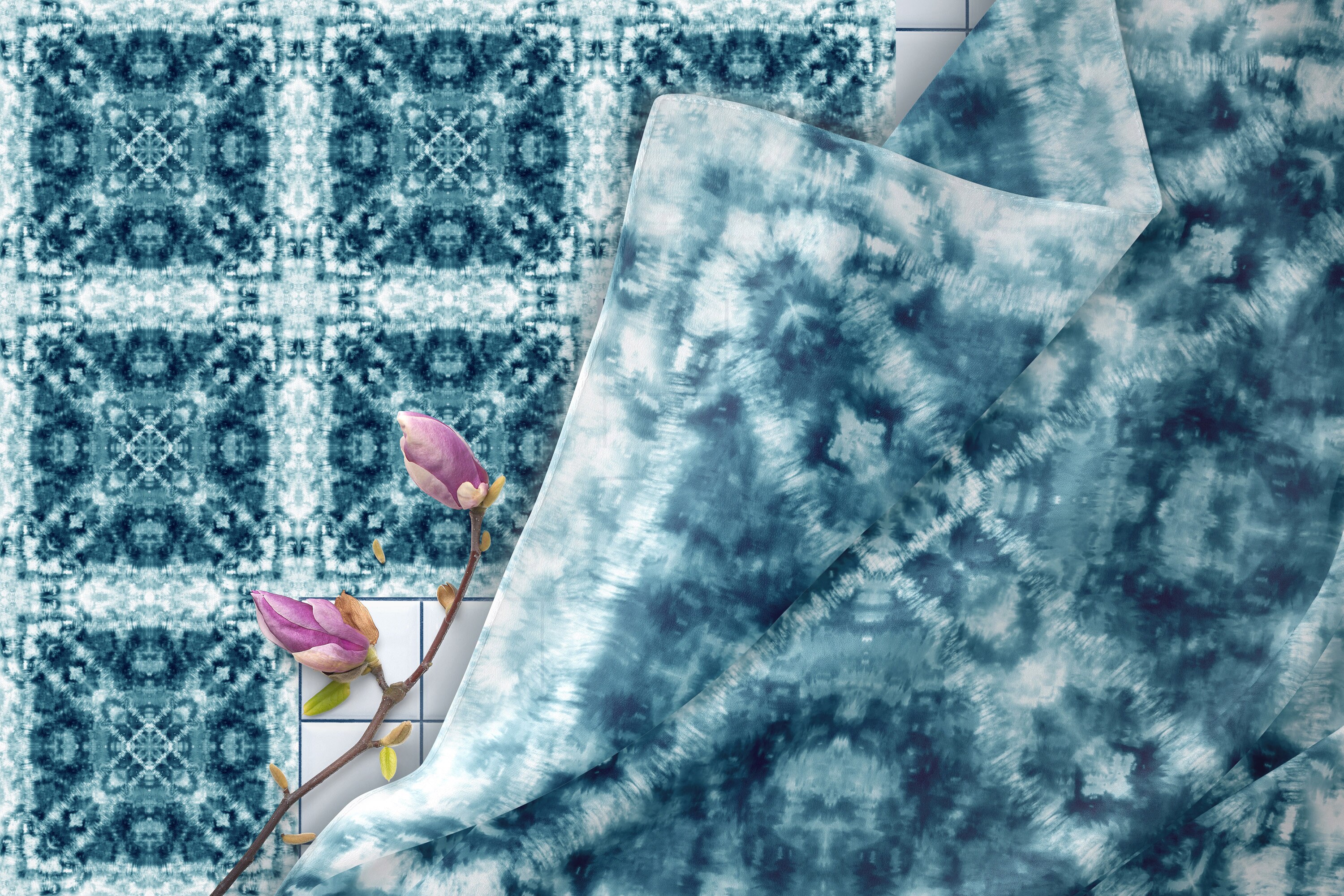 Tie Dye Repeat Tile Patterns - Etsy