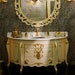 AFRODIT 49" Black Gold Single Sink Bathroom Vanity - Etsy