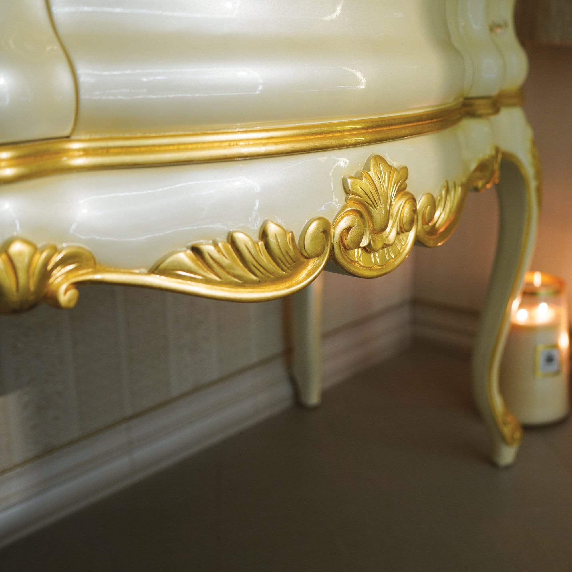 AFRODIT 34" & 49" Beige Gold Single Sink Bathroom Vanity - Etsy