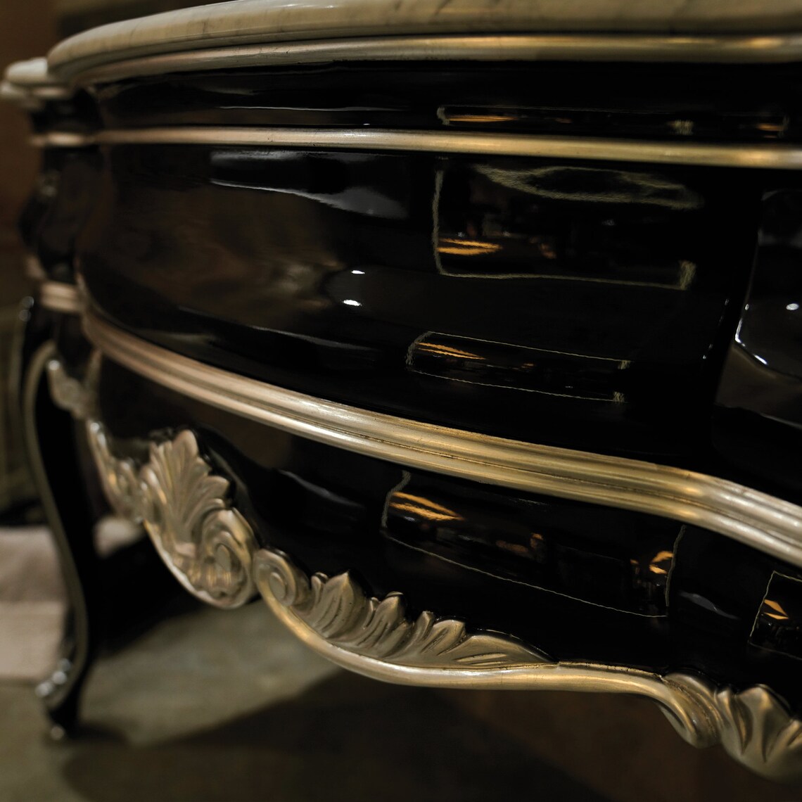 AFRODIT 49 Inch Black Silver Single Sink Bathroom Vanity - Etsy