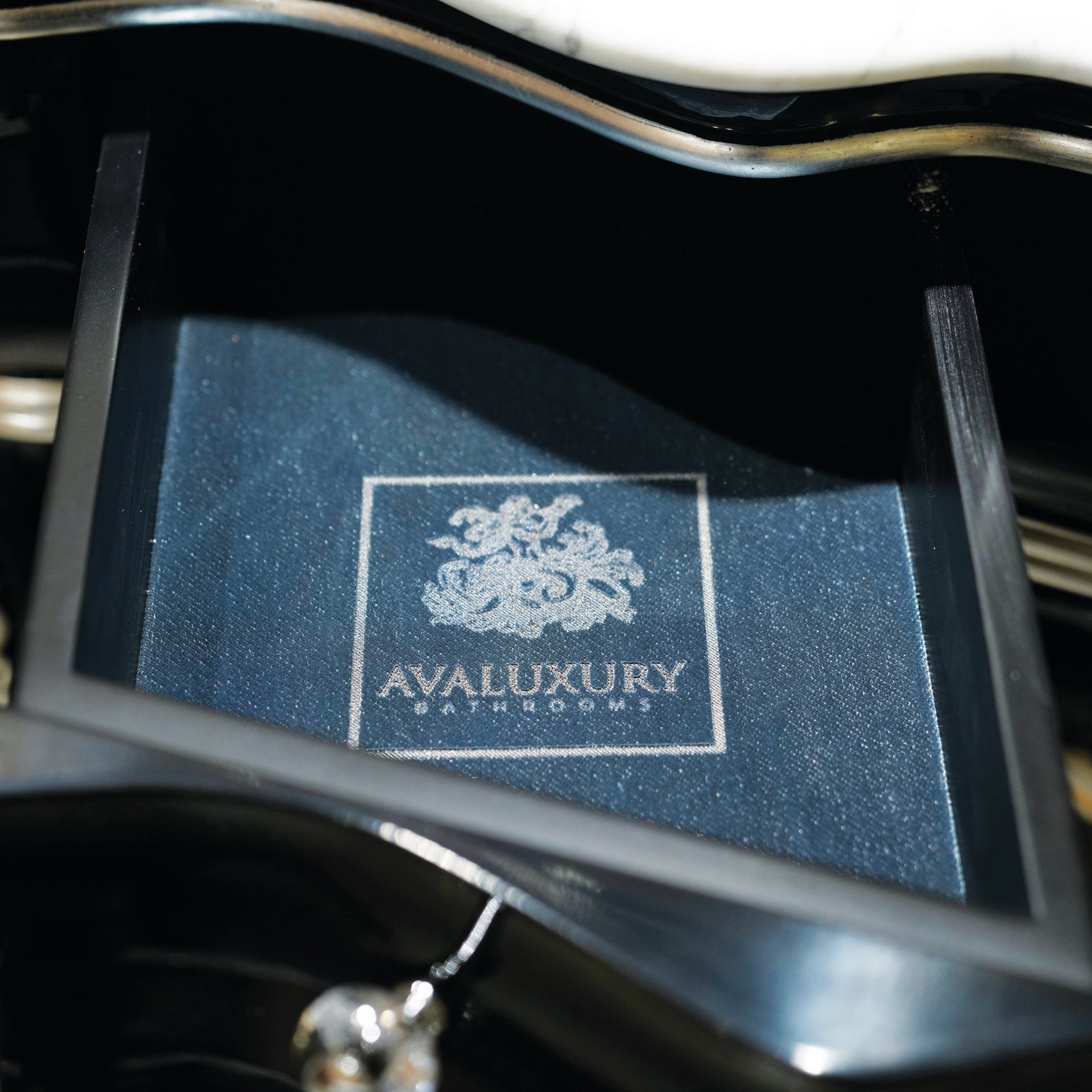 AFRODIT 49 Inch Black Silver Single Sink Bathroom Vanity - Etsy