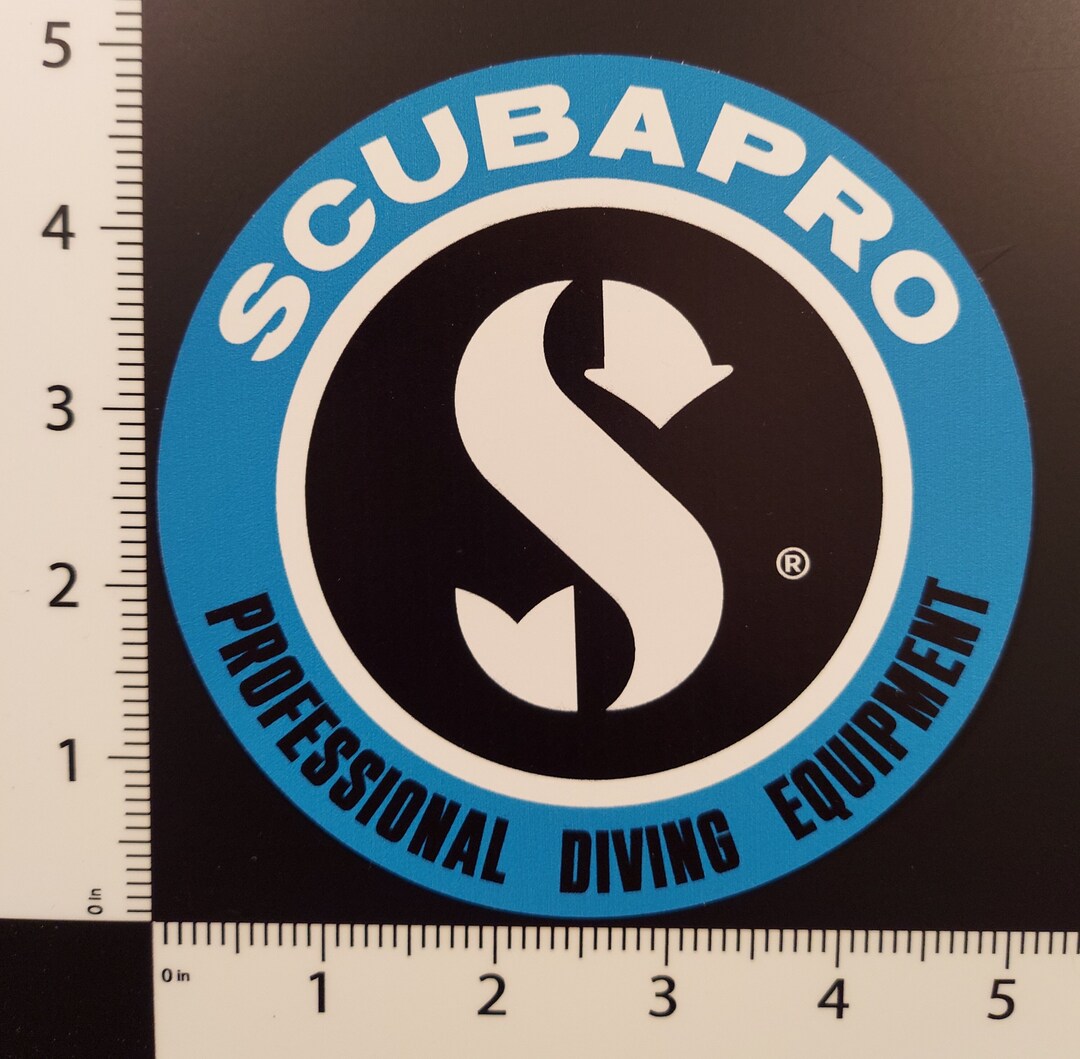 Scubapro Professional Diving Equipment Decal Repro 6mil UV Vinyl 5 ...